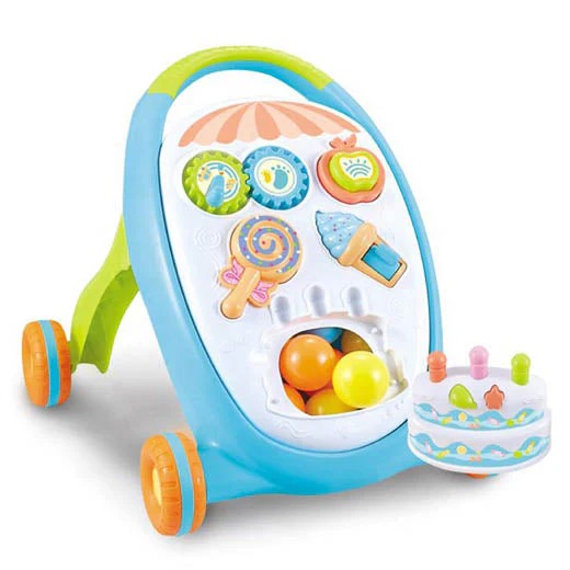 Baby First Steps Activity Walker Trainer – Learning Push Toy with Inte ...